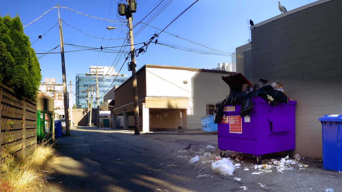 WARNING OVERHEAD OBSTRUCTIONS LABEL with illustrations